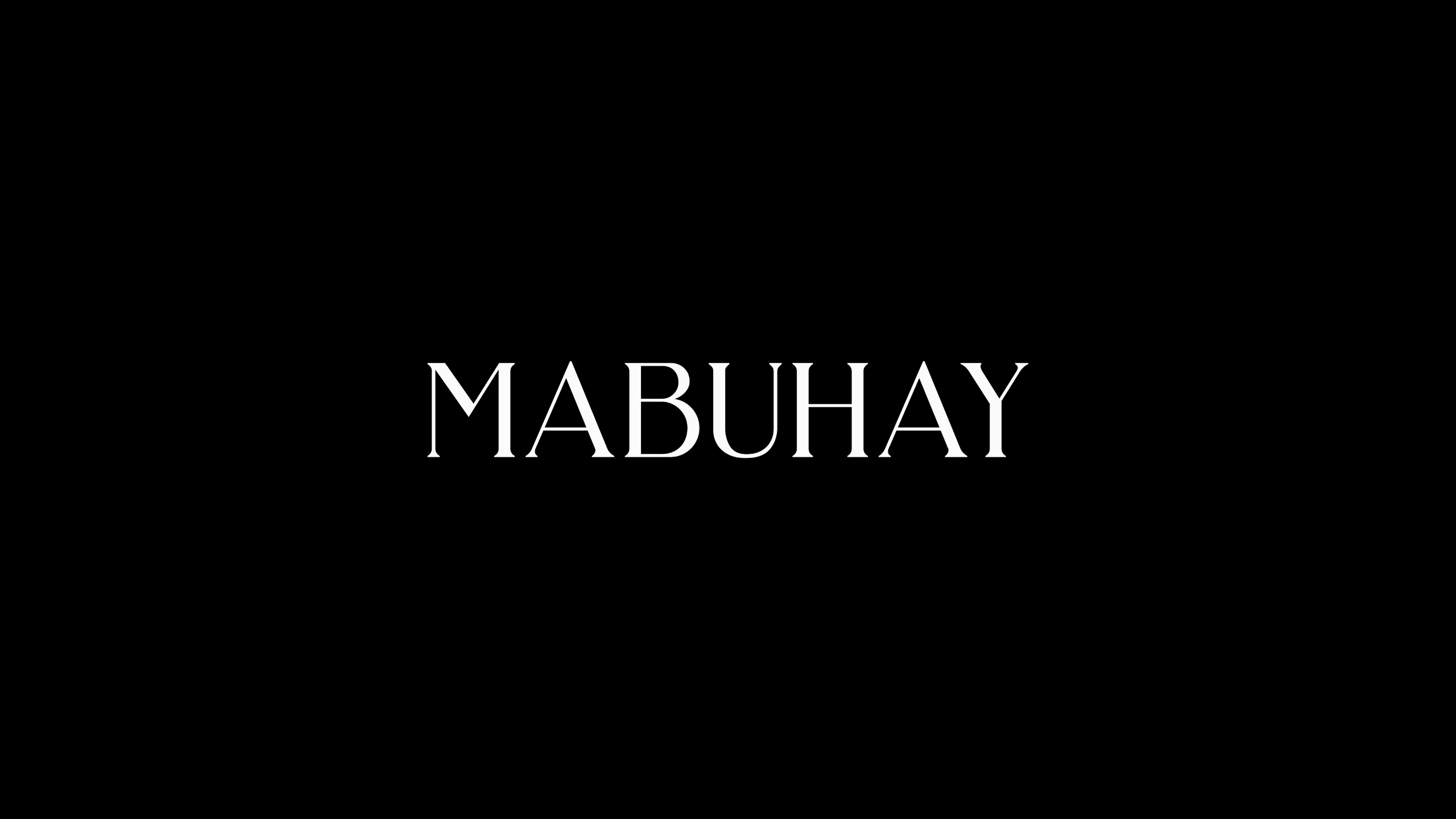 Mabuhay Signature – Mabuhay We Rise